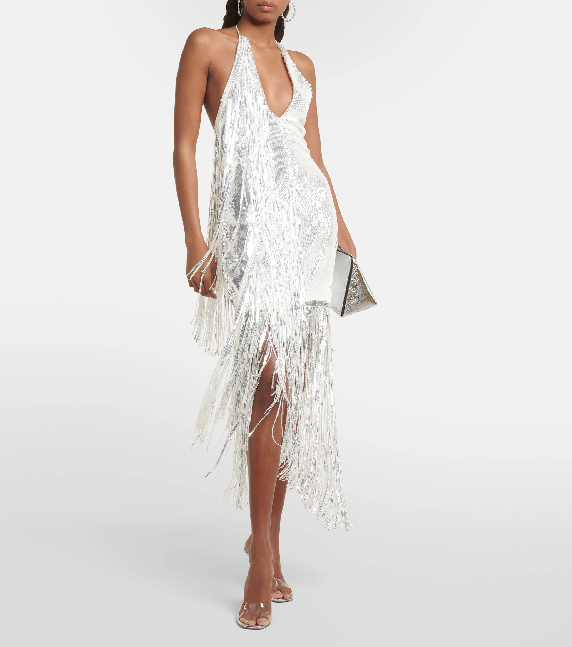 ROTATE BIRGER CHRISTENSEN Sequined Halterneck Mini Dress - We Select ...