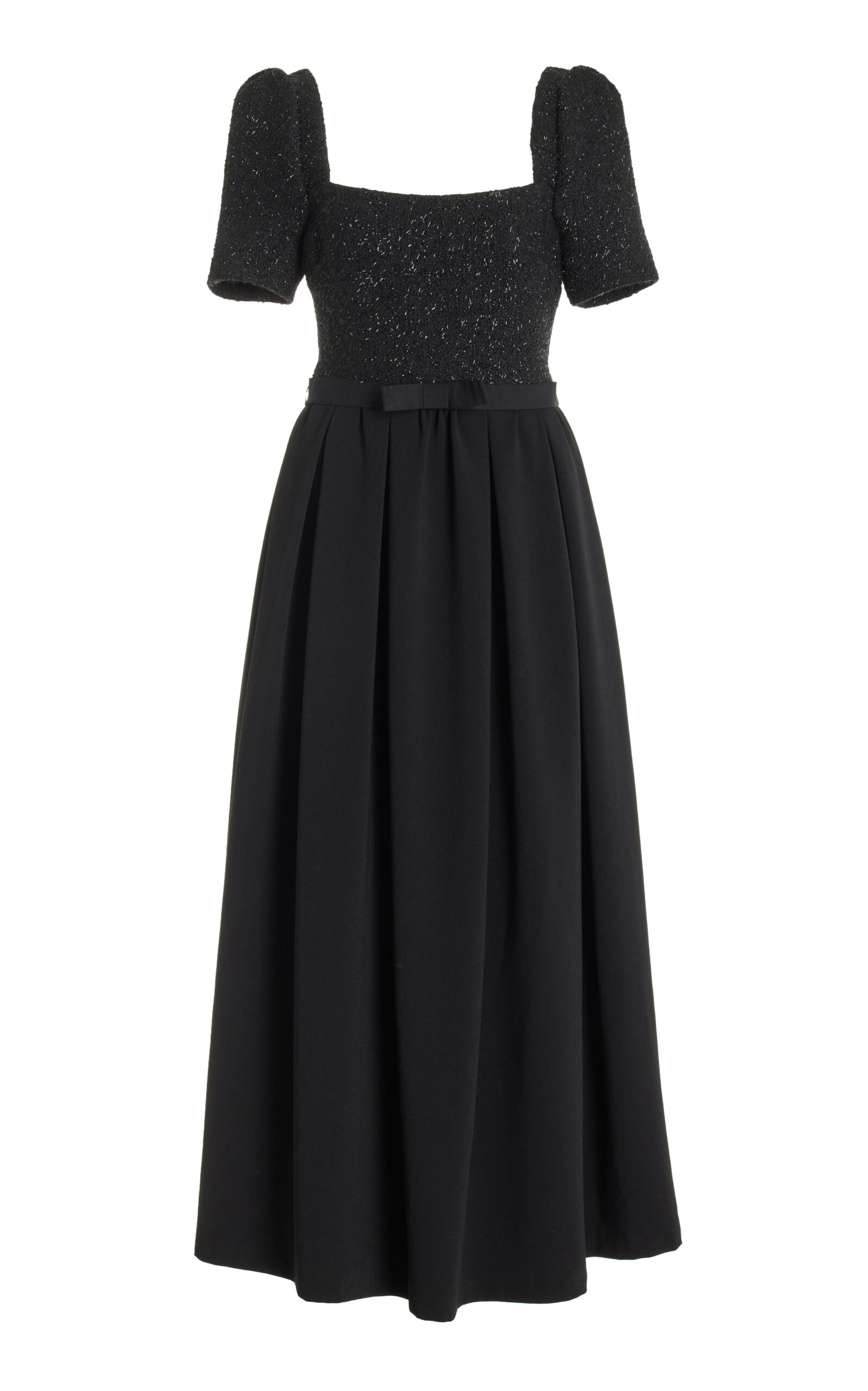 SELF-PORTRAIT Tinsel Tweed Midi Dress - We Select Dresses