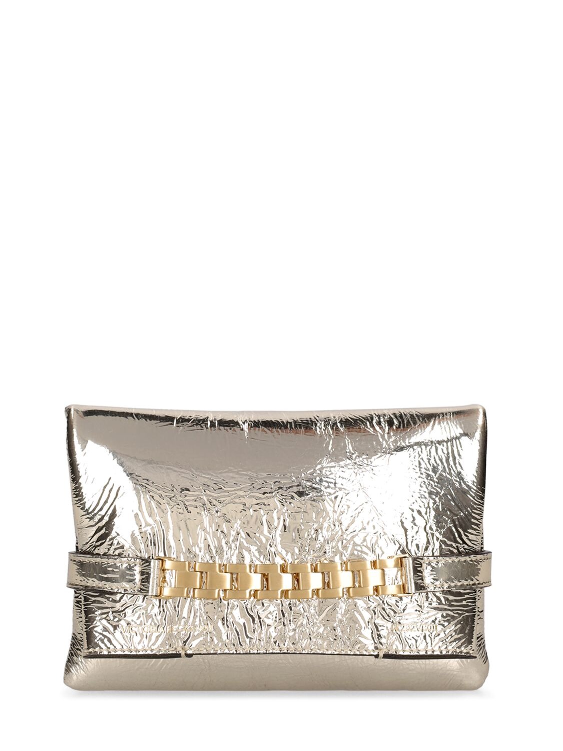 VICTORIA BECKHAM Mini Chain Leather Pouch - We Select Dresses