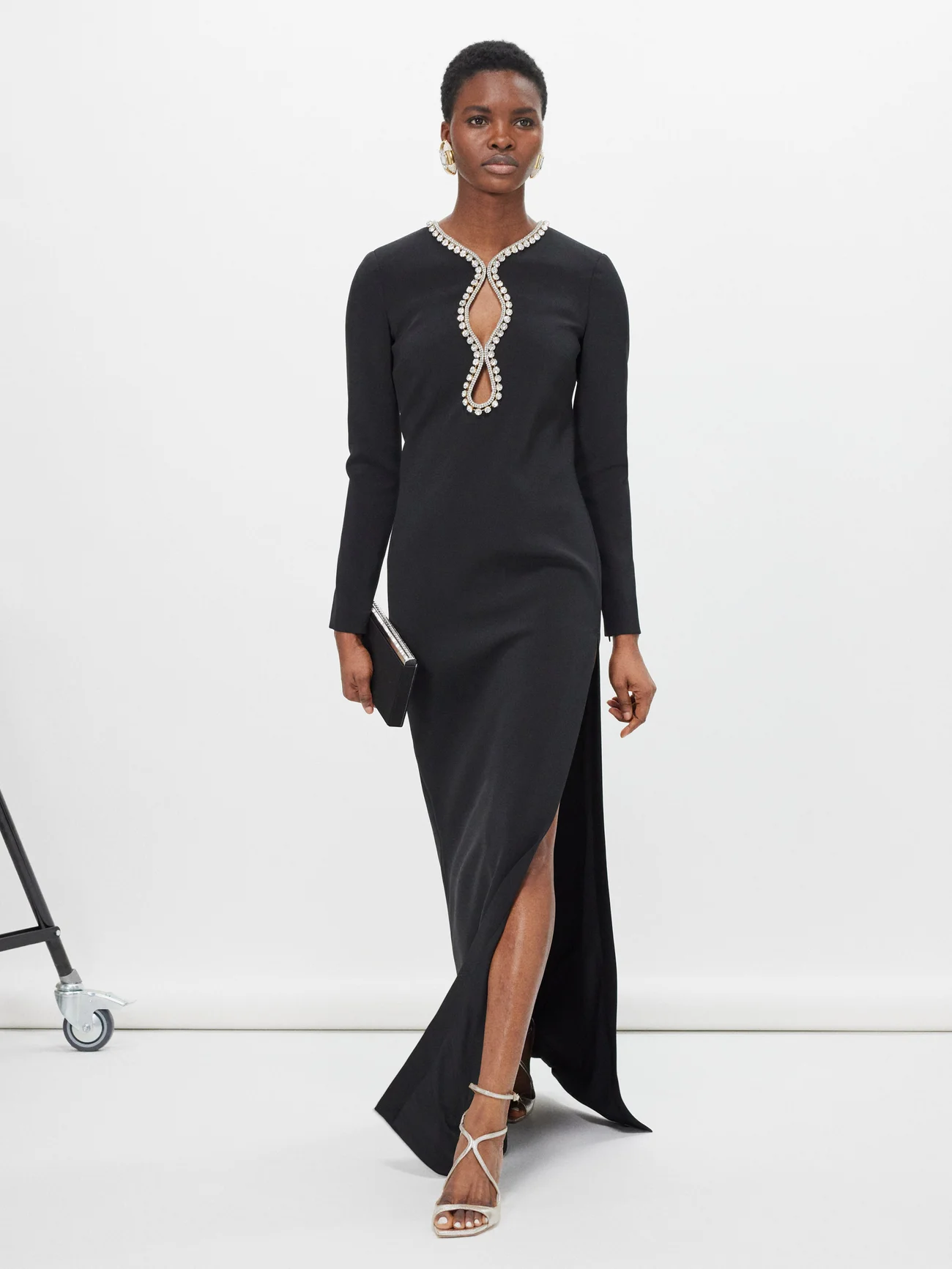 ELIE SAAB Crystal-embellished Cady Gown - We Select Dresses