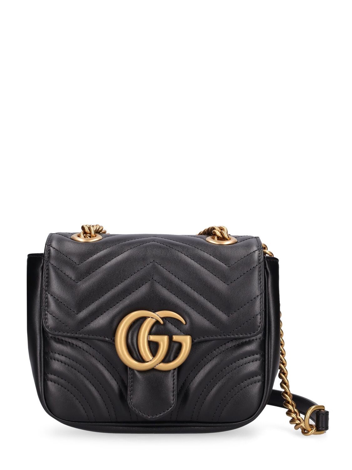 GUCCI Mini Gg Marmont Leather Shoulder Bag - We Select Dresses