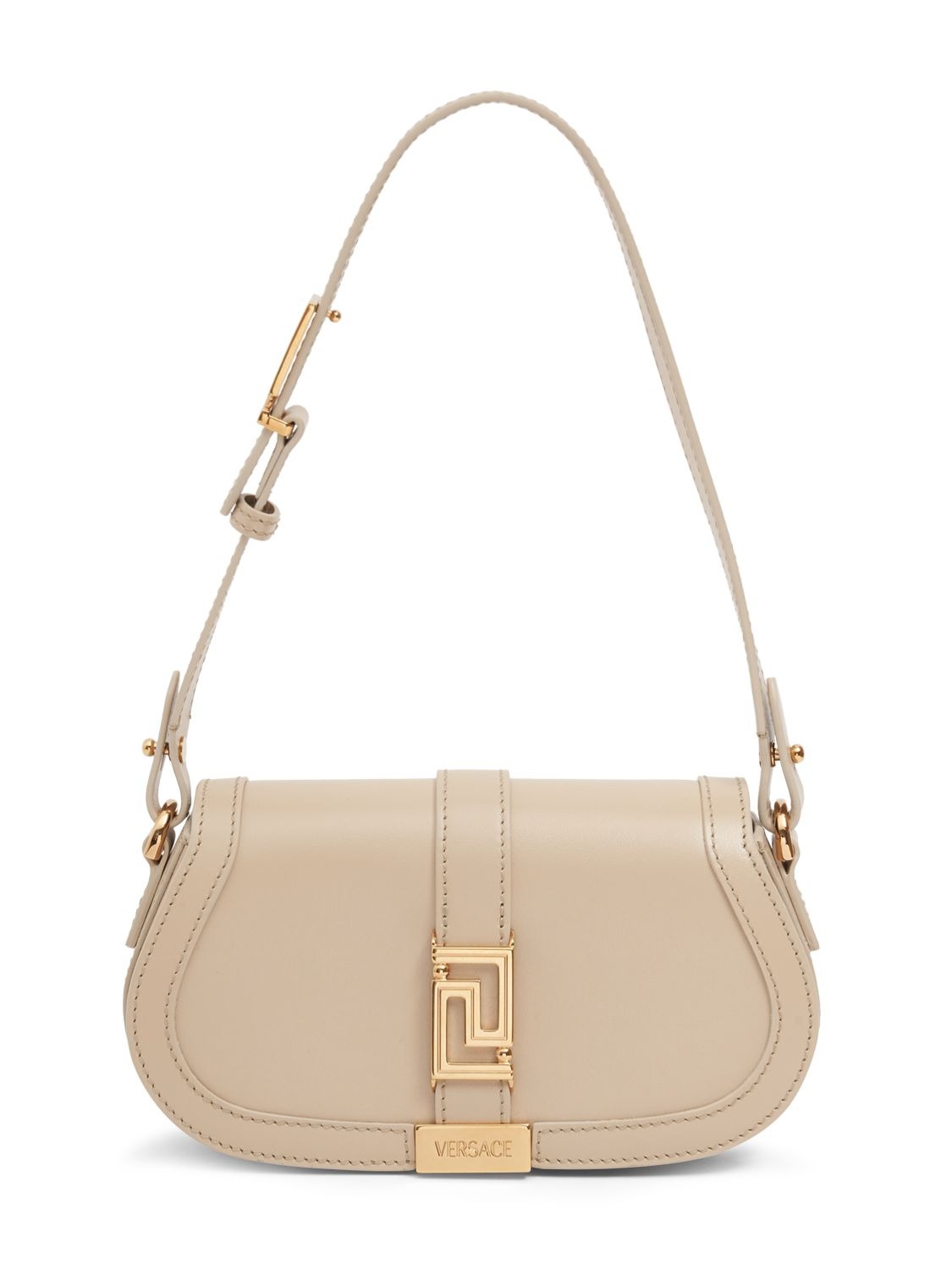VERSACE Mini Greca Goddess Leather Shoulder Bag - We Select Dresses