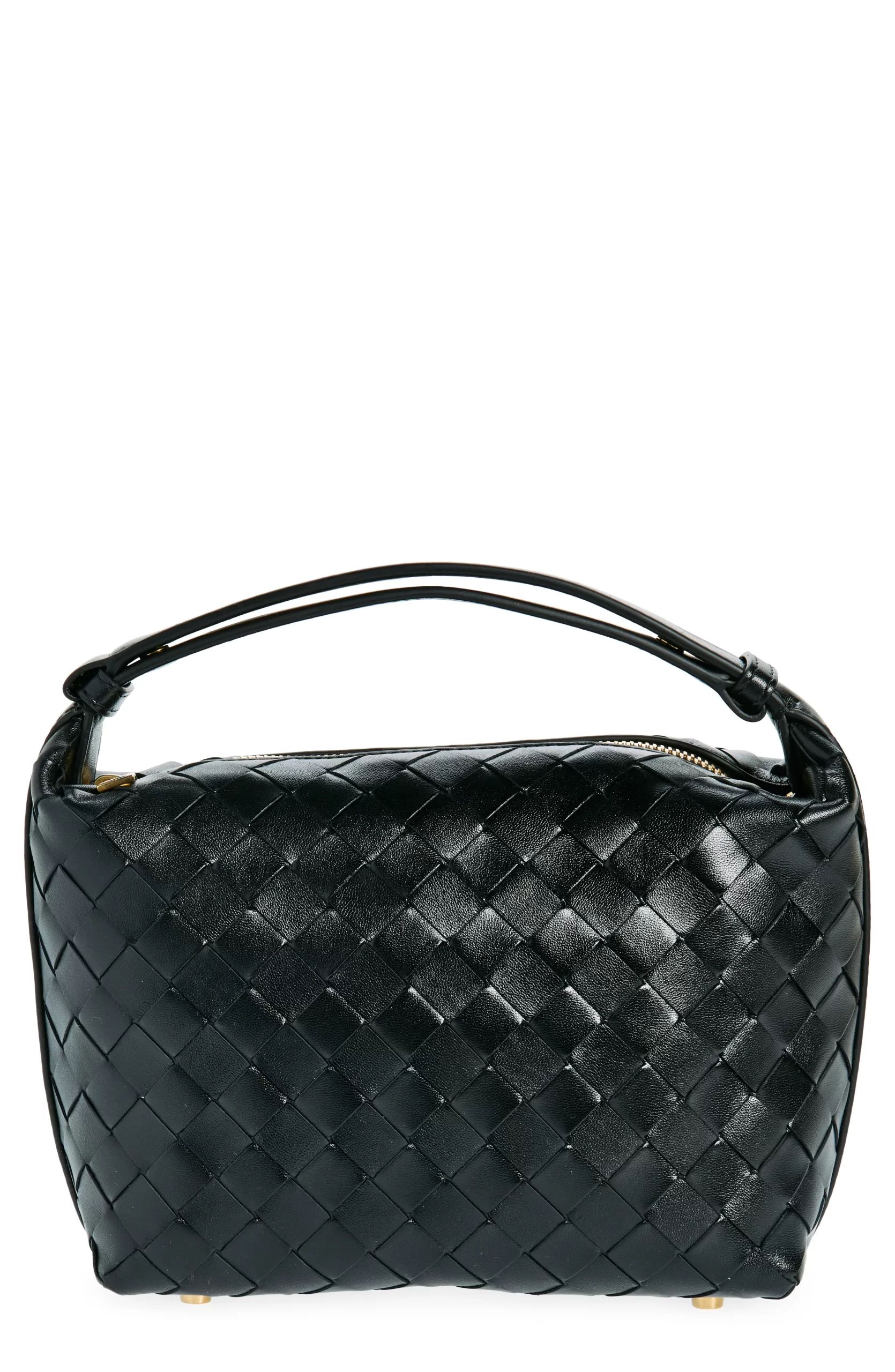 BOTTEGA VENETA Mini Wallace Intrecciato Leather Shoulder Bag - We ...