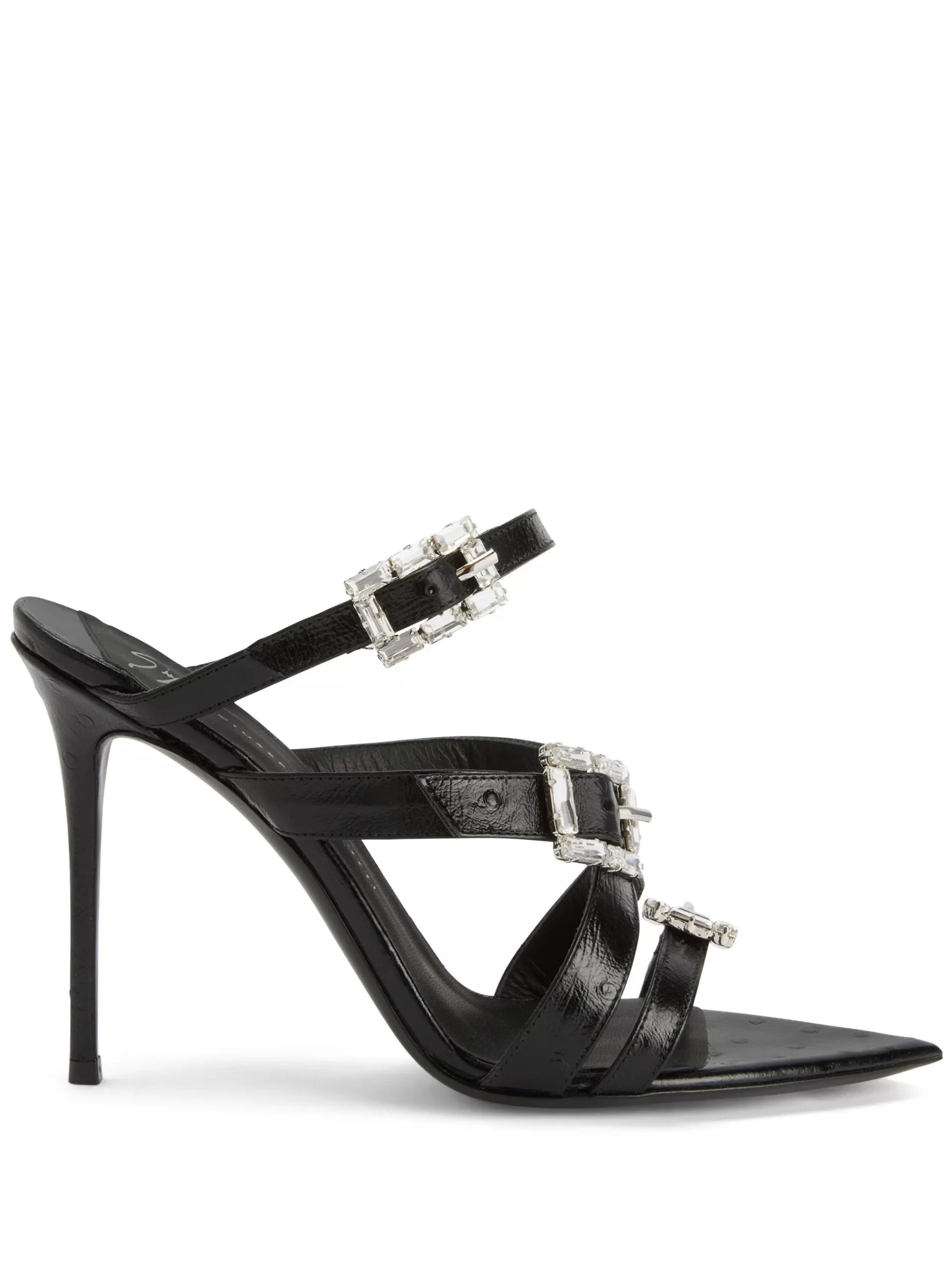 GIUSEPPE ZANOTTI Intriigo Orely 105mm Leather Sandals - We Select Dresses