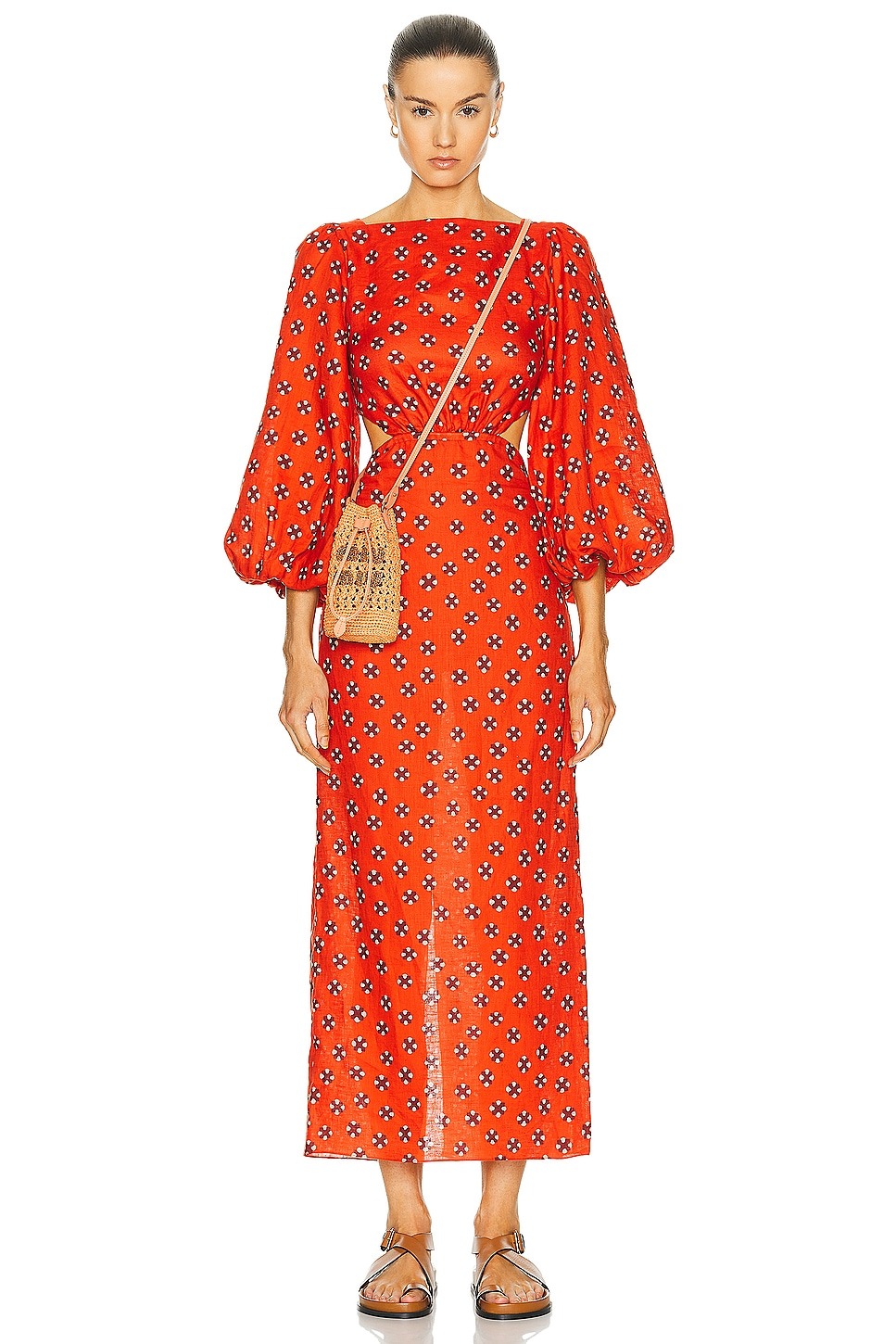 JOHANNA ORTIZ Geometric Composition Ankle Dress - We Select Dresses