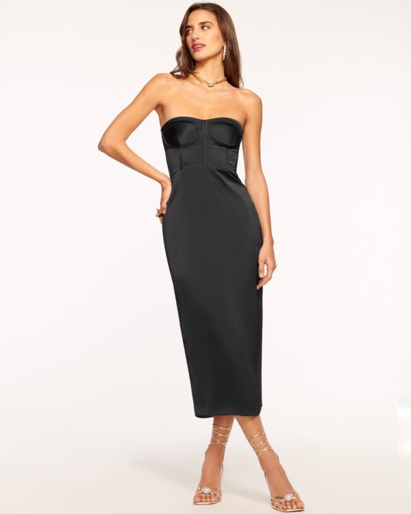 RAMY BROOK Alianna Strapless Midi Dress - We Select Dresses