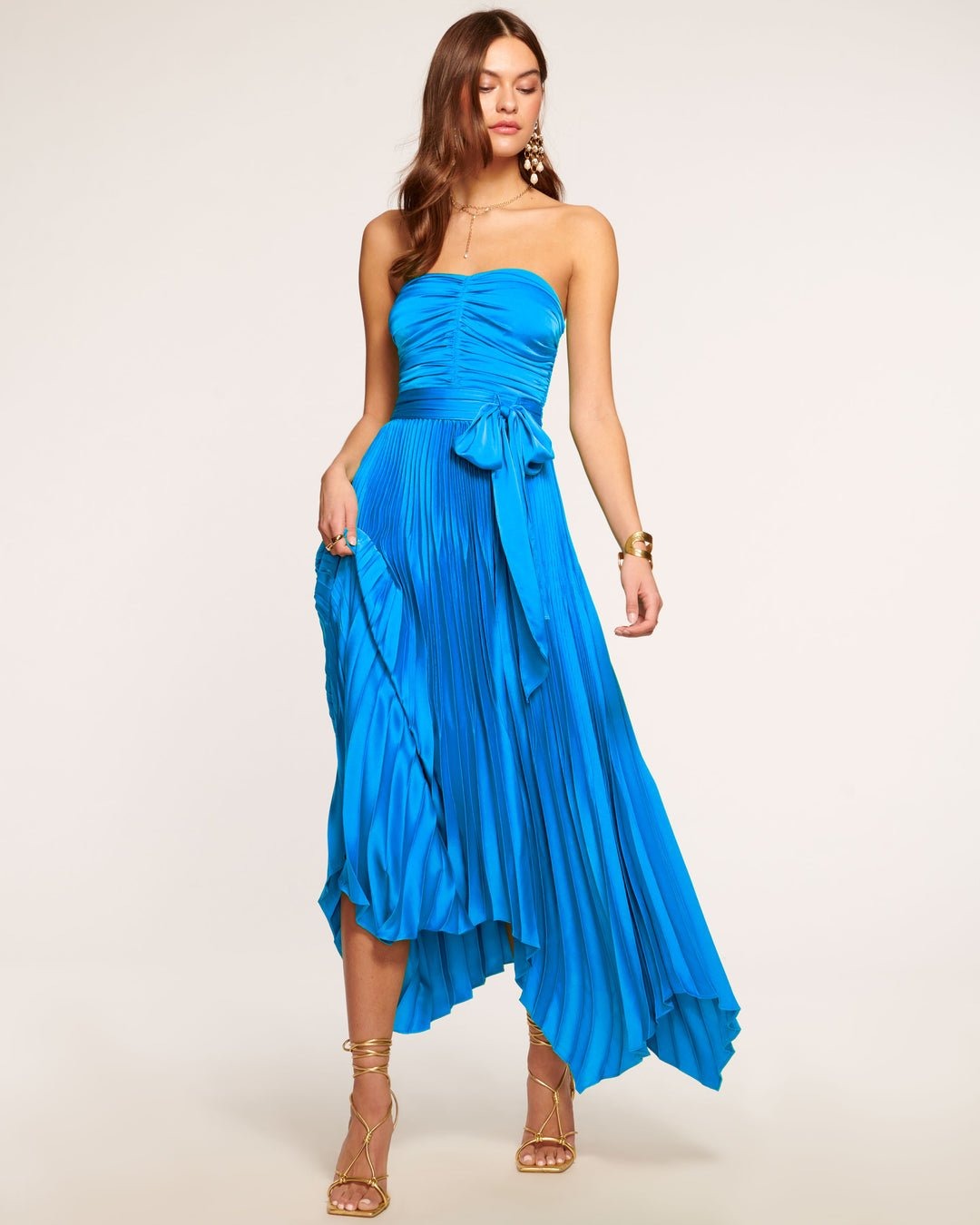 Ramy Brook Fernanda Strapless Midi Dress We Select Dresses