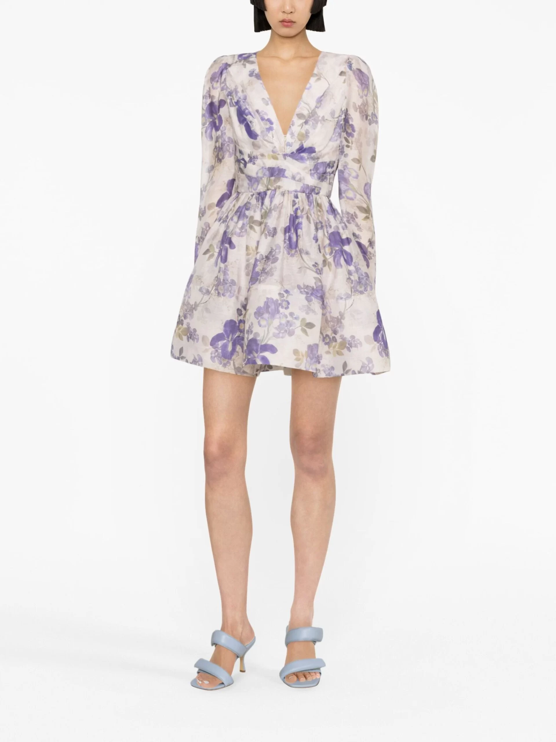 ZIMMERMANN Lyrical Crossover Minidress - We Select Dresses