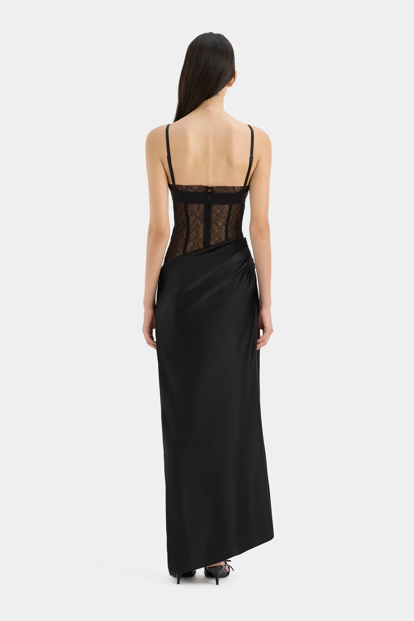 SIR. Dunya Draped Gown - We Select Dresses