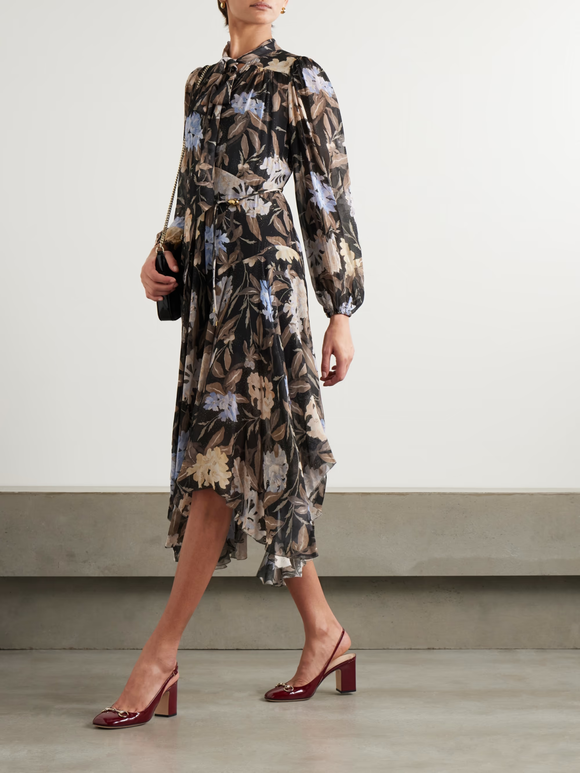 ZIMMERMANN Petals Linen & Silk Corset Gown - We Select Dresses