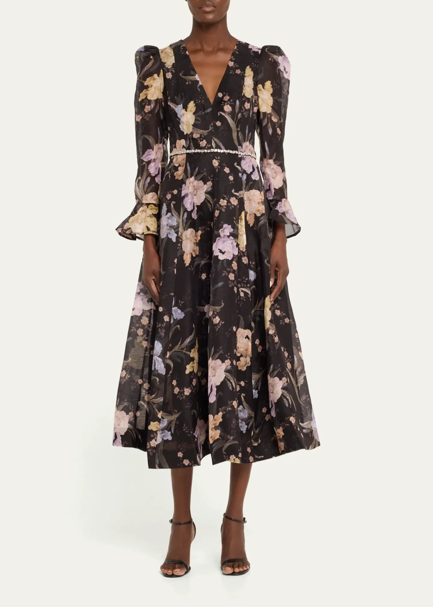 ZIMMERMANN Natura Midi Corset Dress - We Select Dresses